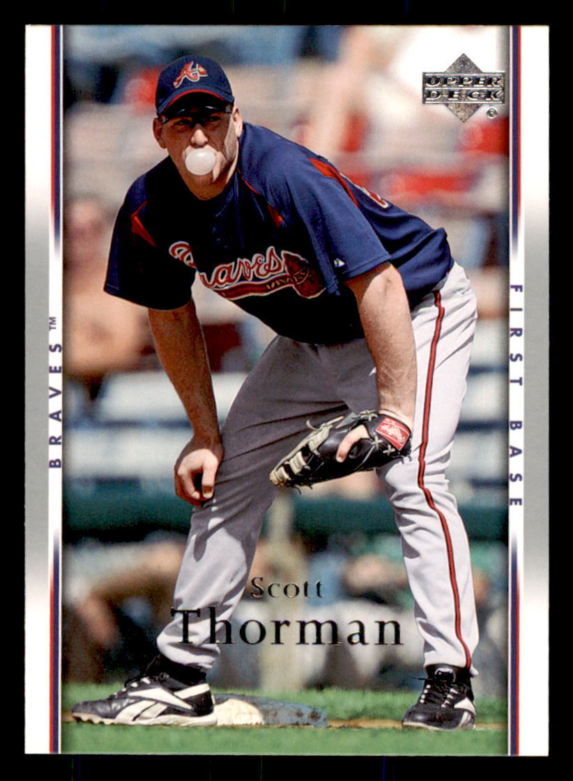 2007 Upper Deck #542 Scott Thorman Atlanta Braves | eBay