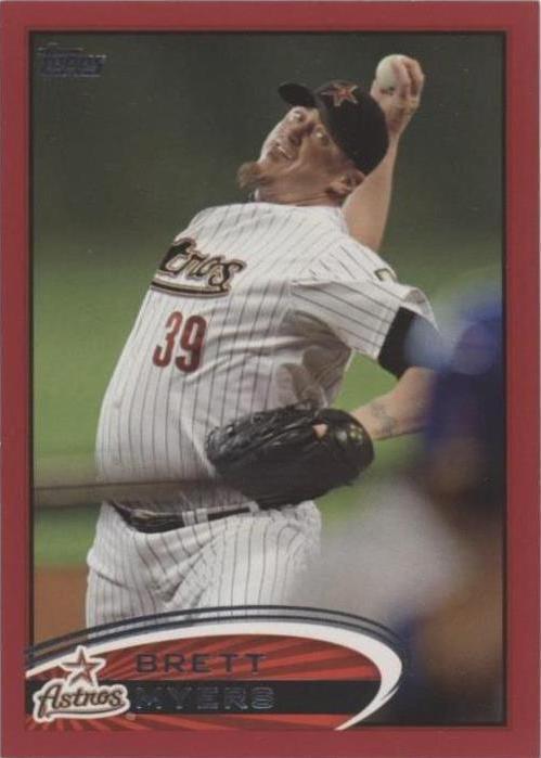 2012 Topps - Brett Myers #169 Red Border for sale online | eBay