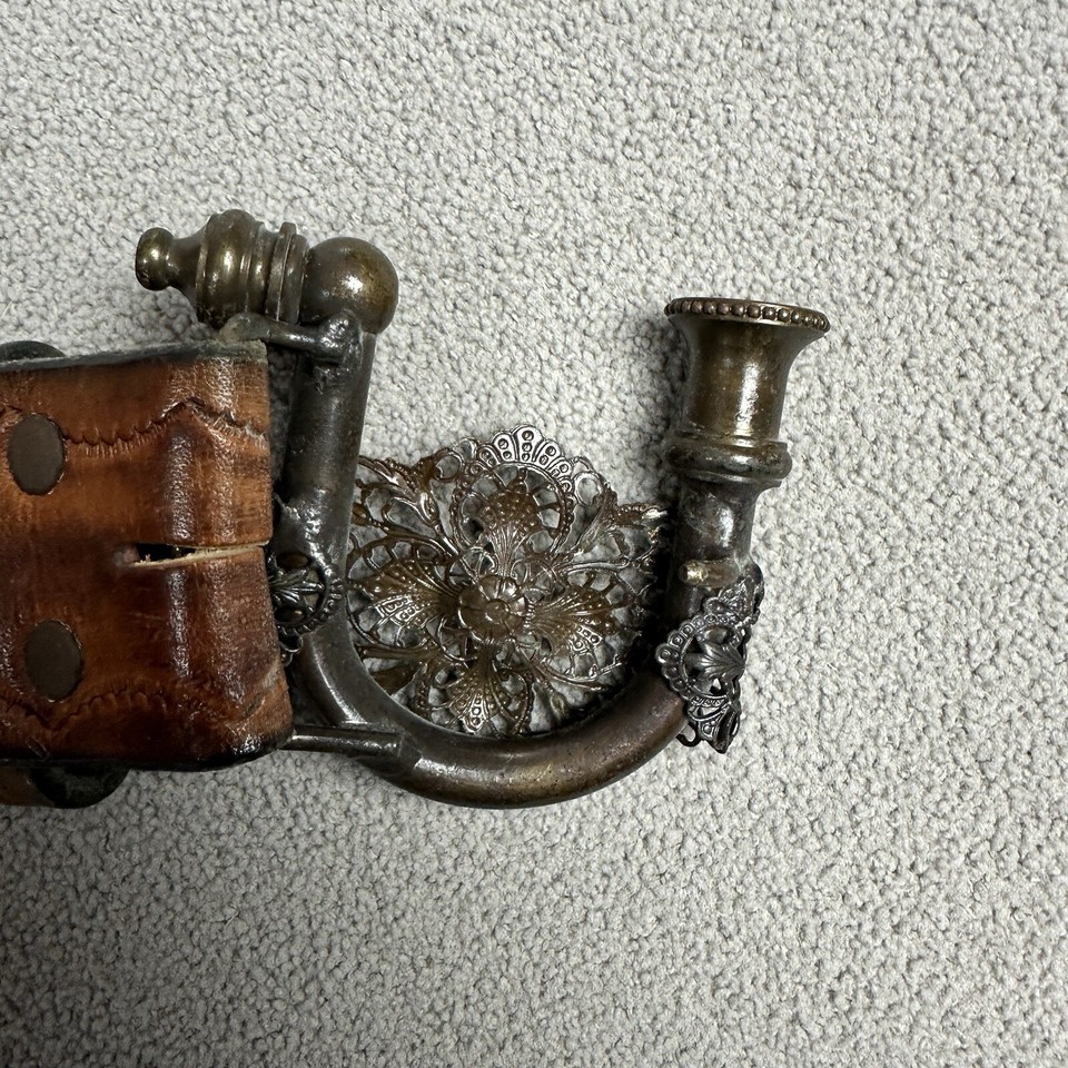 60s Brass Tobacco Pipe Hippie Stoner Vintage Belt Buckle Dazed And ...