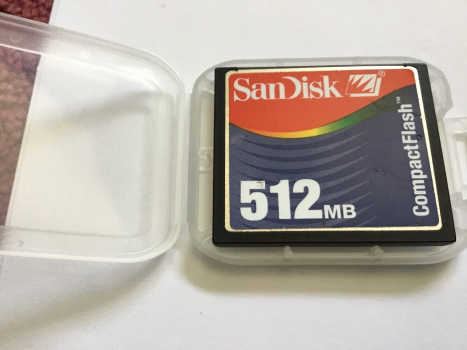 1pcs 512mb Sandisk SDCFB Compact flash CFI memory card for CF Nikon ...