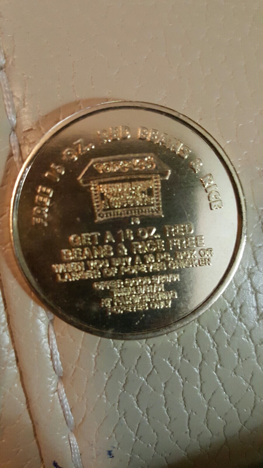 popeyes chicken popeye's 1991 Doubloon token vintage popeye Nola | eBay