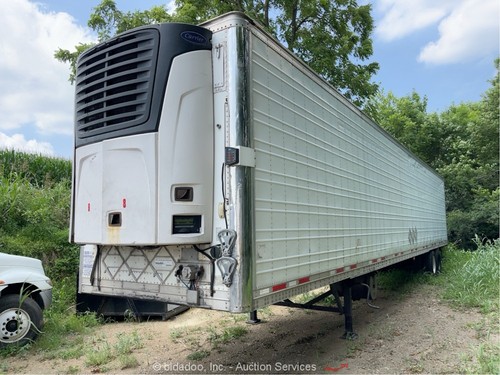 2013 CIMC 1RBR5305 53' T/A Refrigerated Reefer Carrier Cargo Trailer ...