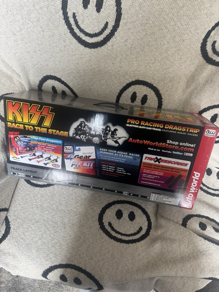 KISS Race To The Stage Drag Racing Set By Autoworld | eBay