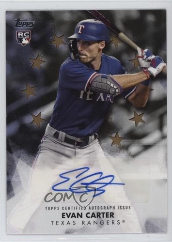 2024 Topps Series 2 Baseball Stars Gold /50 Evan Carter #BSA2-EC Rookie ...
