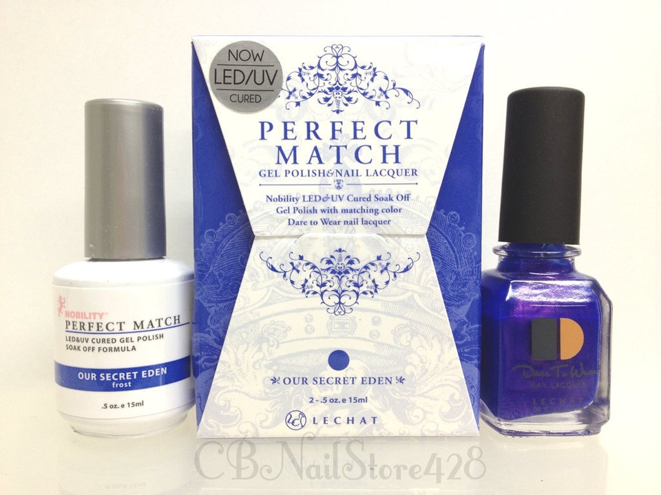 LECHAT Perfect Match Gel Polish & Nail Lacquer DUO - Choose Any Color ...