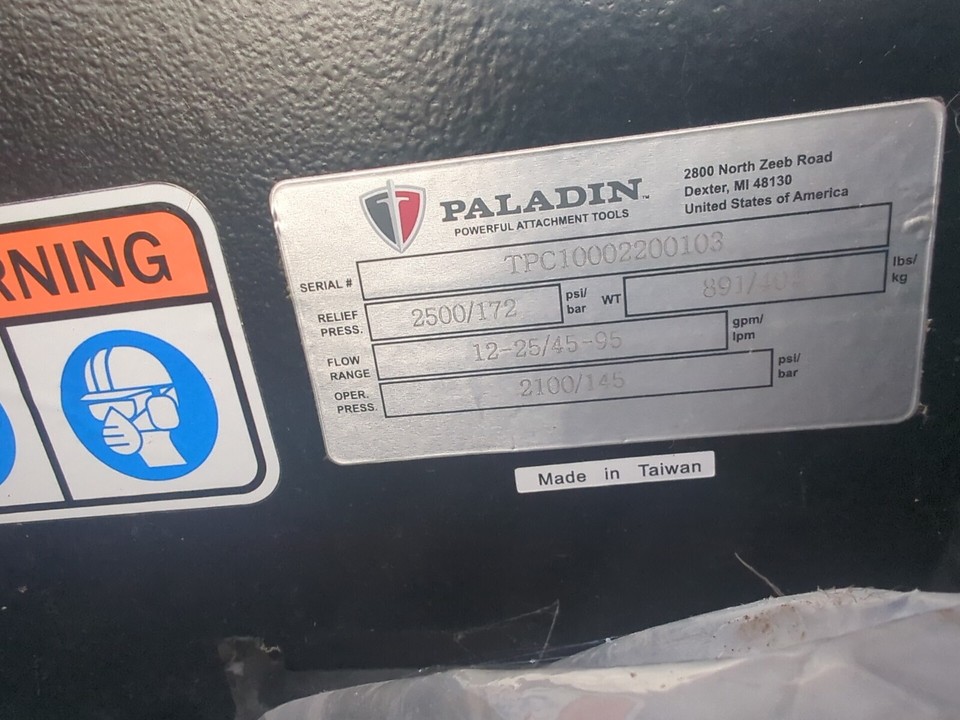 Paladin TPC1000 Strikeforce Plate Compactor | eBay