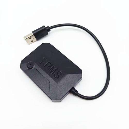 TPMS USB Car Tire Pressure Alarm Monitoring System Plastic W/4 Internal ...