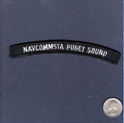 NAVCOMMSTA Naval Communication Station PUGET SOUND US NAVY Uniform ...