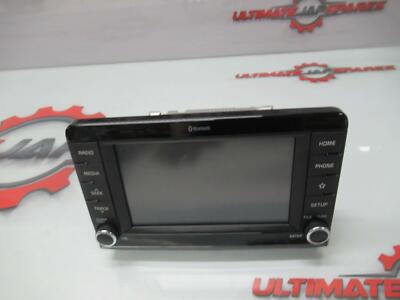 KIA RIO STEREO/HEAD UNIT 7in TOUCHSCREEN, NON SAT NAV TYPE, YB, 06/18 ...