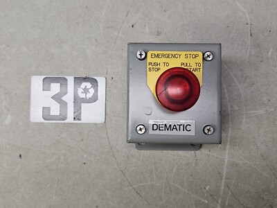 SCE Enclosure Type 12 A-2, 192 / LR97418 with Emergency Stop ZBE-101 | eBay