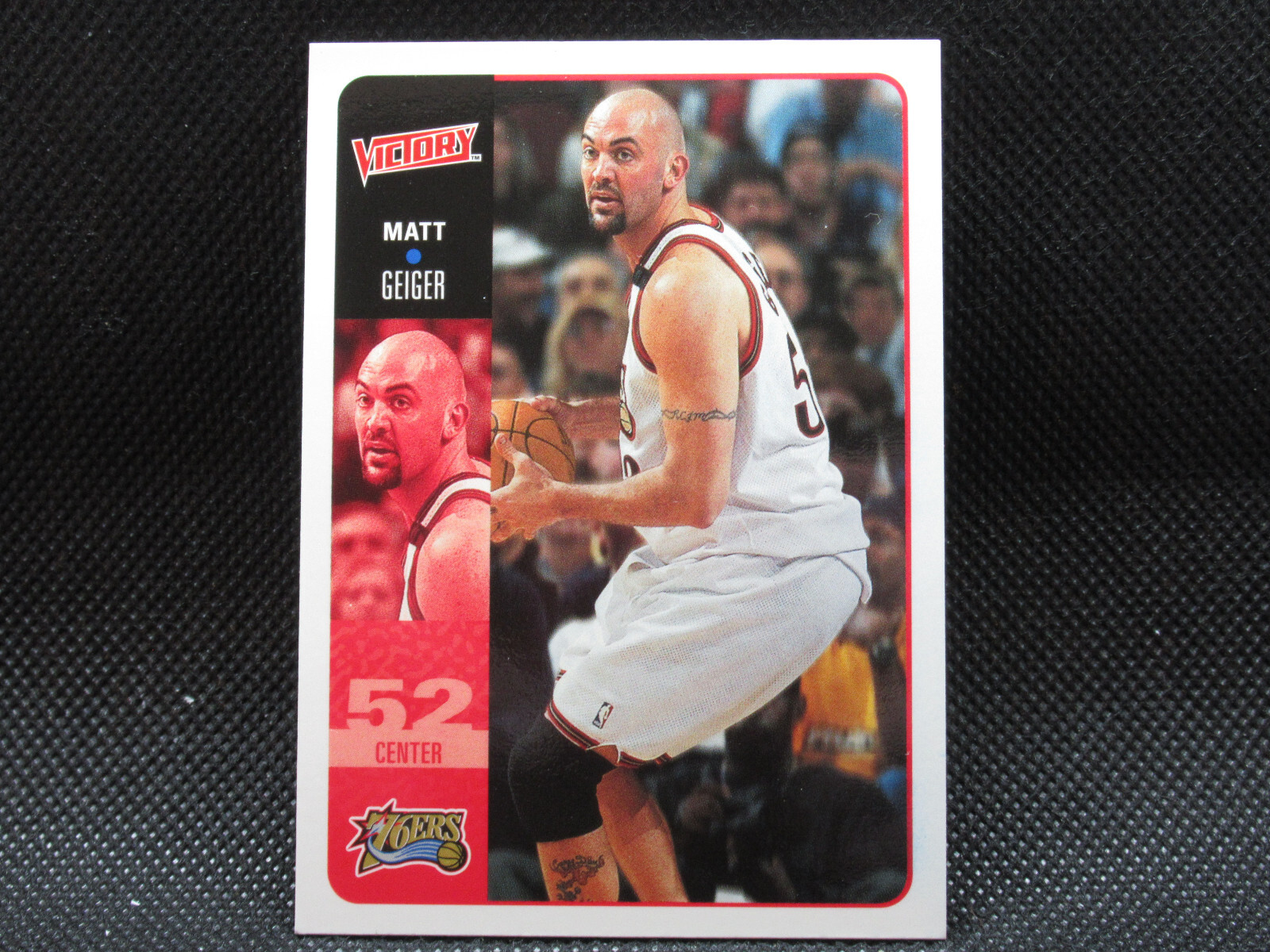 2000-01 Upper Deck Victory Philadelphia 76ers Basketball Card #154 Matt ...