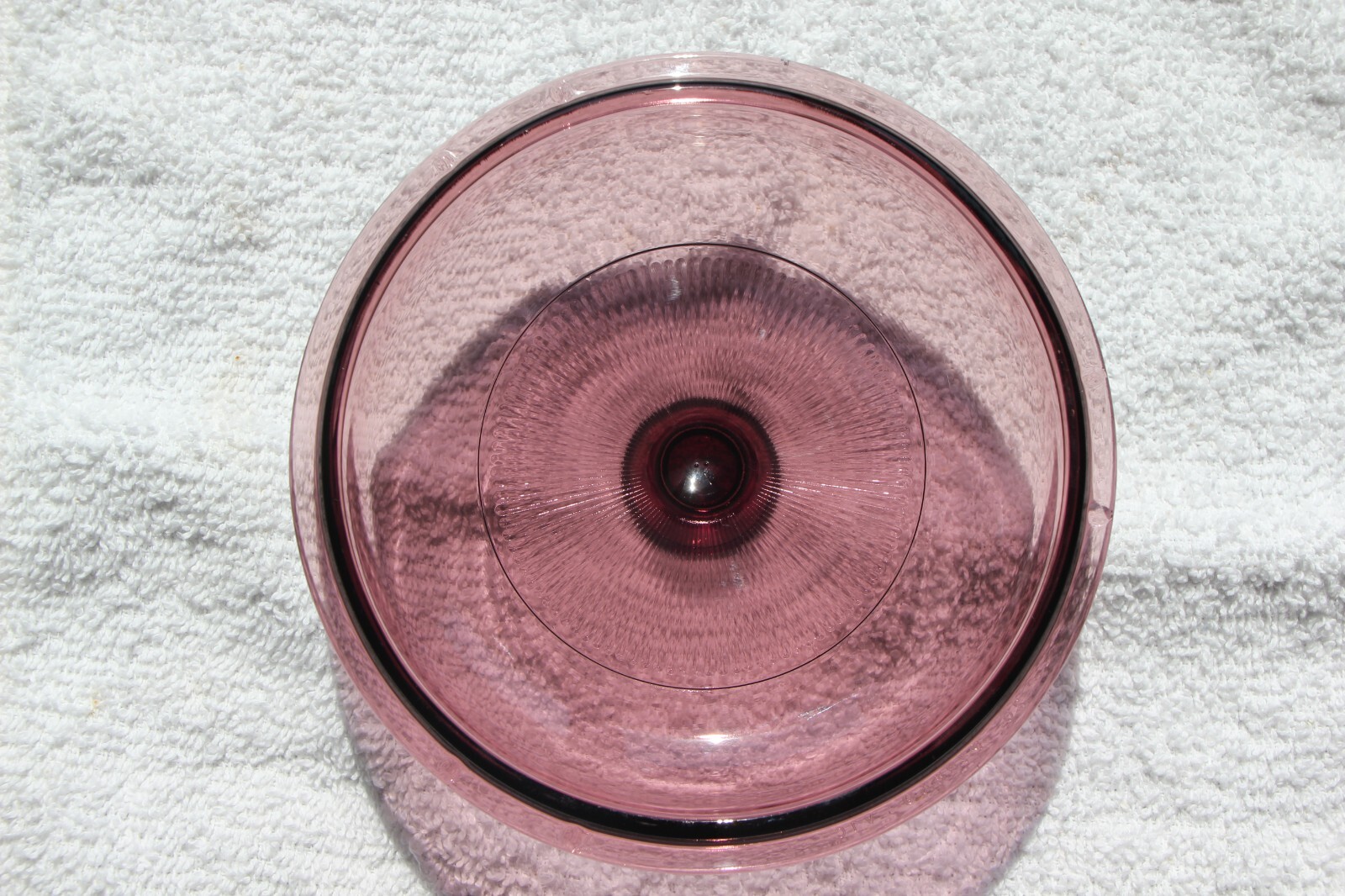 Pyrex Corning Visions Cranberry Glass Lid V-1-C for 1 Qt Pot or ...