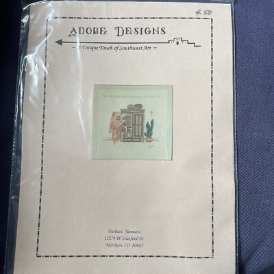 Adobe Designs Native Southwestern X-Stitch Cross Stitch Chart Pattern ...