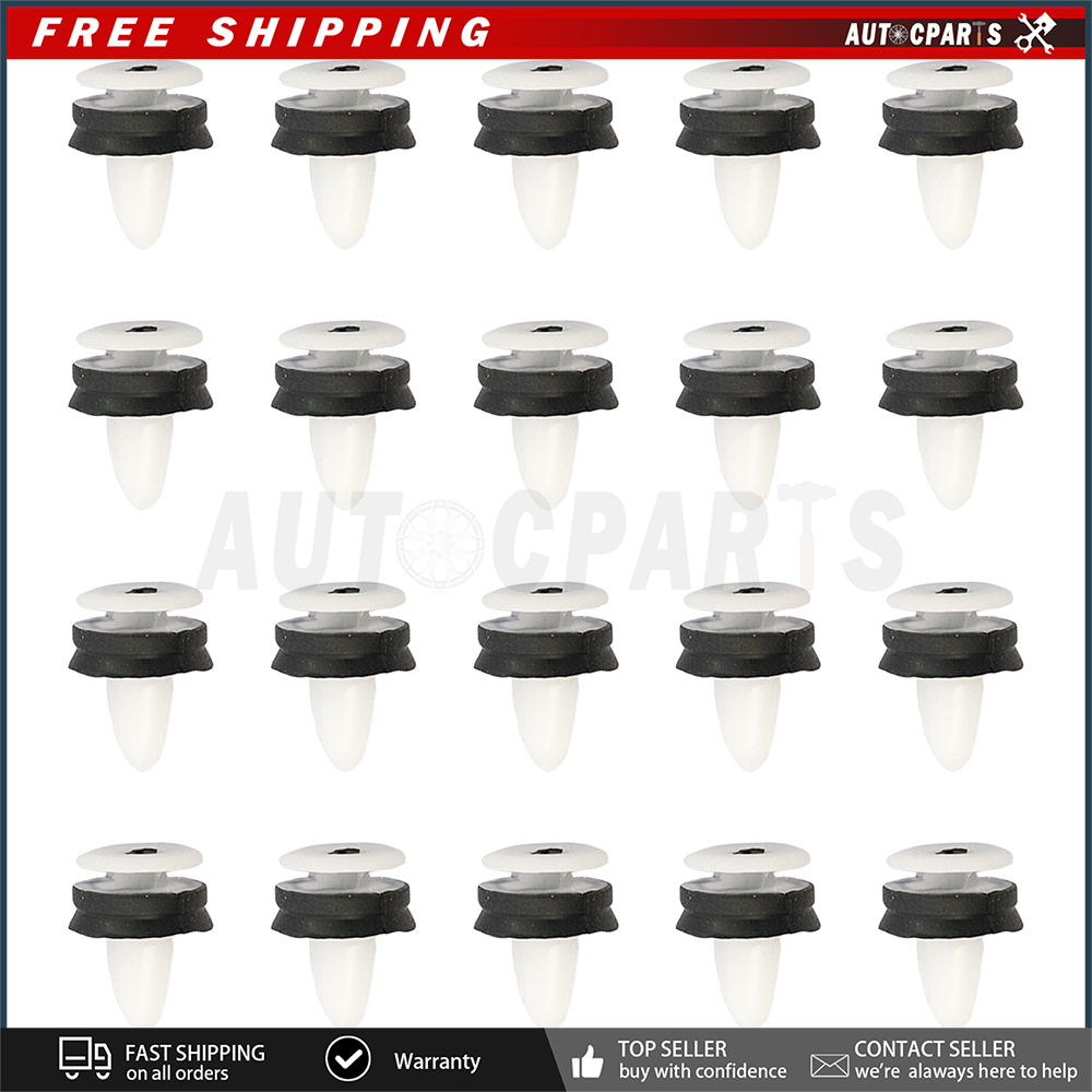 20X Side Molding Clips Trim Panel For Ford Transit Land Rover Range ...