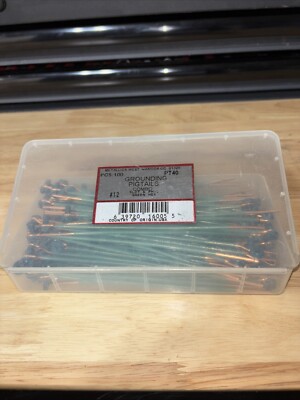 87 solid wire grounding Ground pigtail 10-32 Screw Metallics West made ...