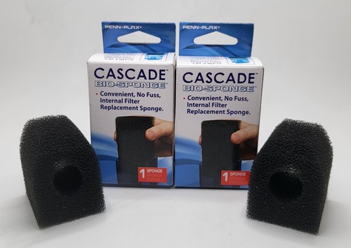 **2 PACK** Penn-Plax Cascade 300 Bio-Sponge Filter Replacement CIF1 | eBay