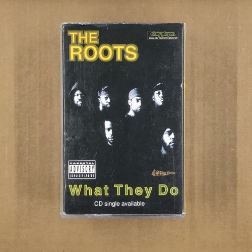 THE ROOTS Cassette Tape WHAT THEY DO 1996 SINGLE Rap LP VERSION ...