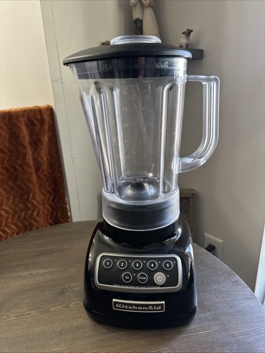 KitchenAid 5-Speed Blender 7 Cup Pitcher w/ Lid Black KSB1570OB Tested ...