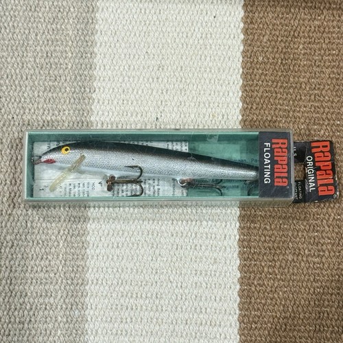 Vintage Rapala 11 S Floating Minnow 4⅜” Silver Lure in Box Finland NOS ...