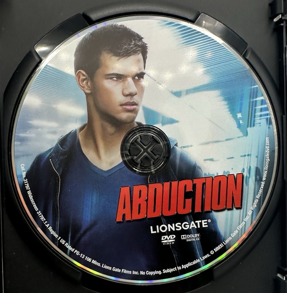 Abduction DVD Widescreen Taylor Lautner John Singleton Sigourney Weaver ...