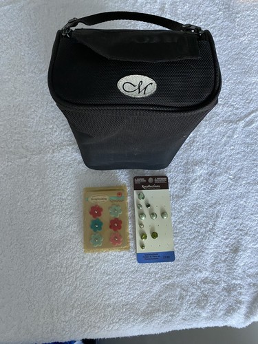 Creative Memories Memory Mate Tool Case Dbl Zip Tote Accessory Bag w ...