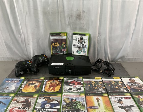 Original Xbox Game Console Bundle | eBay