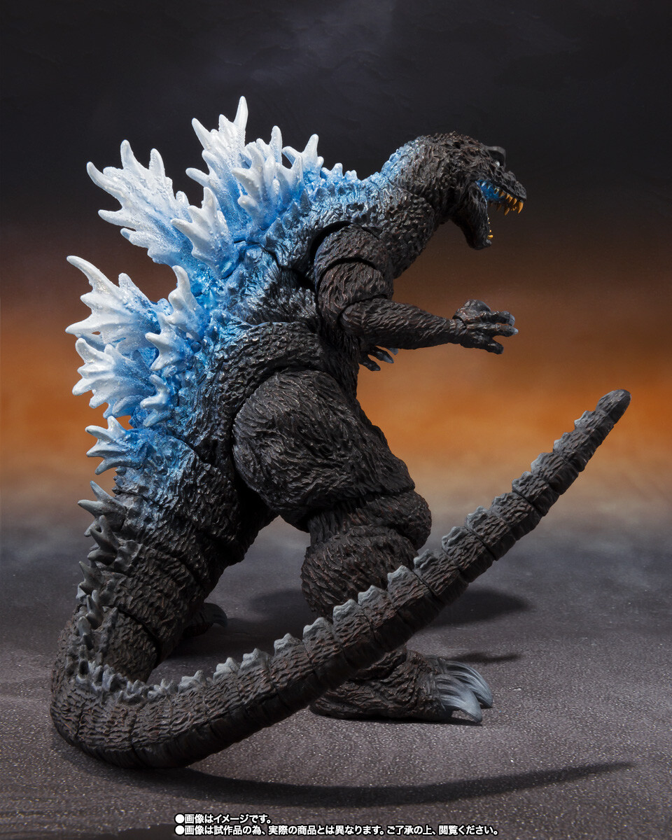 GODZILLA GMK 2001 Heat Ray ver. Action Figure BANDAI S.H.MonsterArts ...