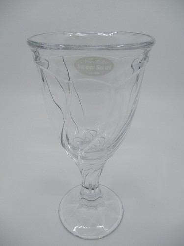 NORITAKE SWEET SWIRL CLEAR WINE GLASS- 6 3/4" - 0207L | eBay