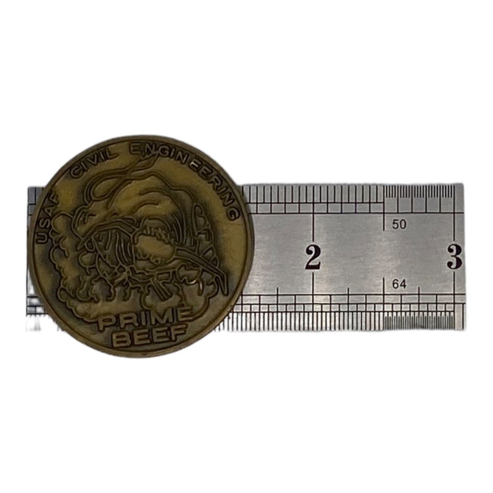 USAF Civil Engineers Prime Beef 36 CES AAFB Guam Challenge Coin | eBay