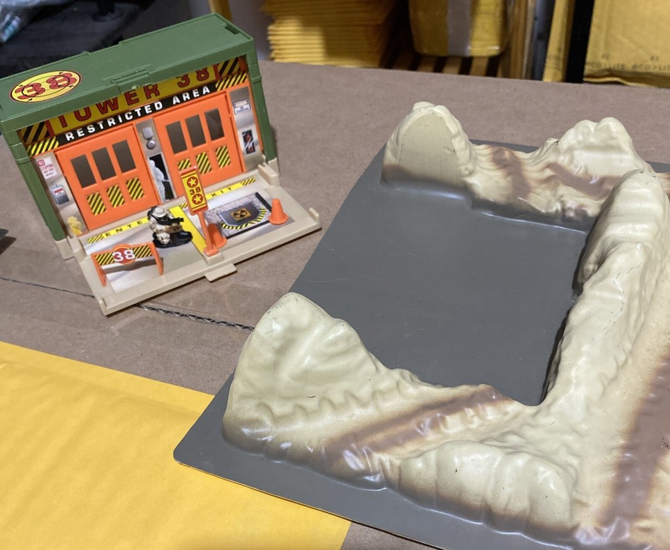 Vintage Matchbox Tower 38 Restricted Area Playset + Bonuses & Platform ...