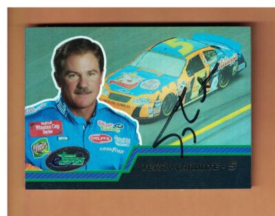 TERRY LABONTE Autographed 2003 eTOPPS NASCAR Racing Card Signed | eBay
