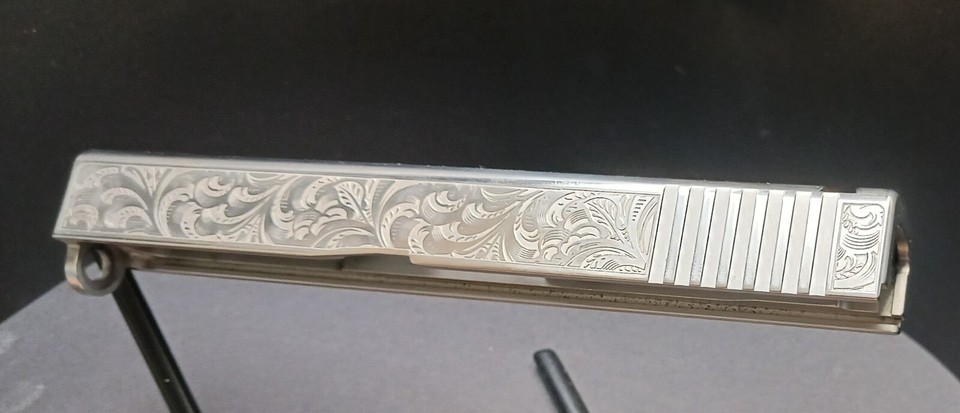 Custom Engraved Hand Polished Glock 17 Slide | eBay