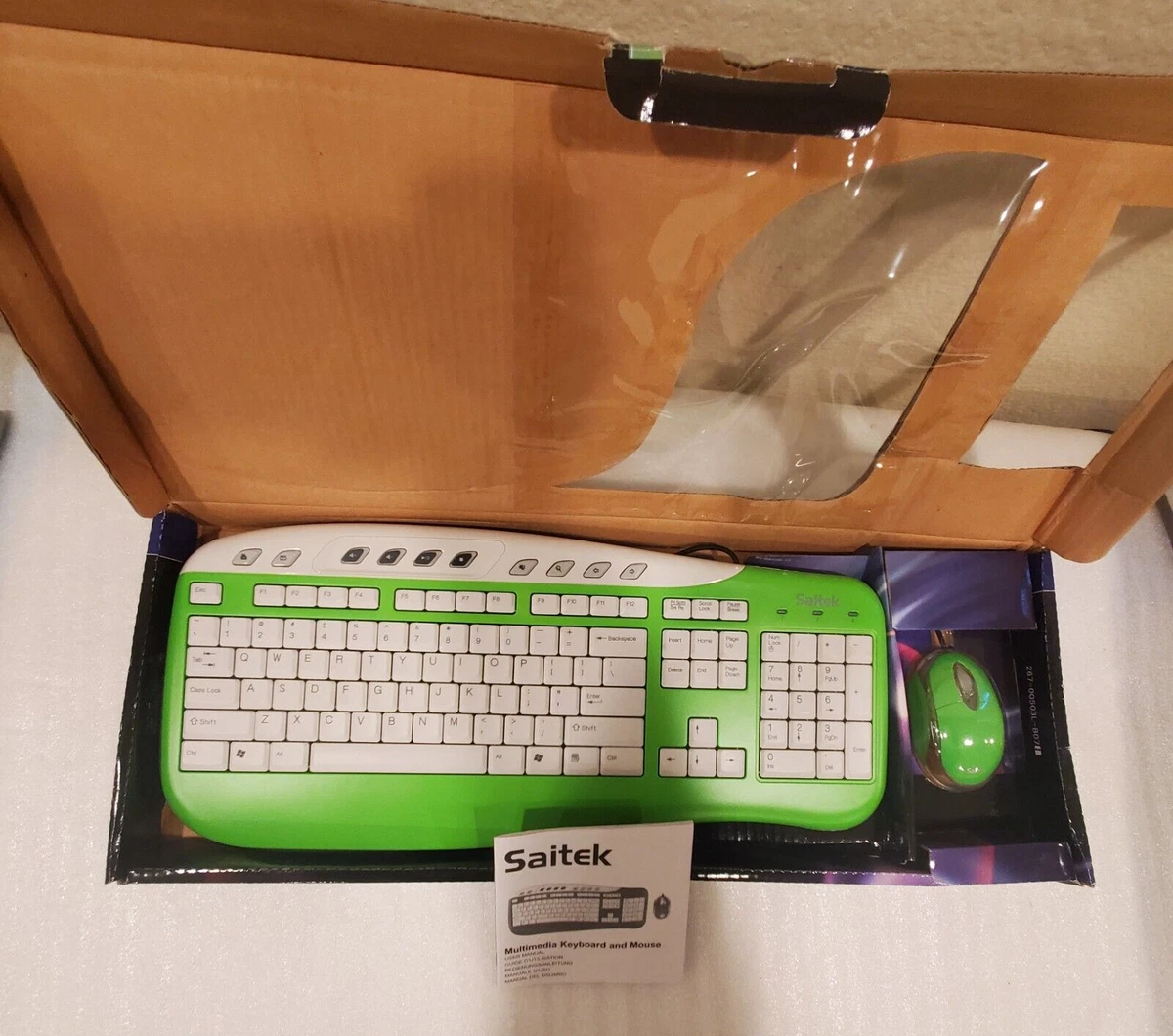 Saitek Keyboard Green
