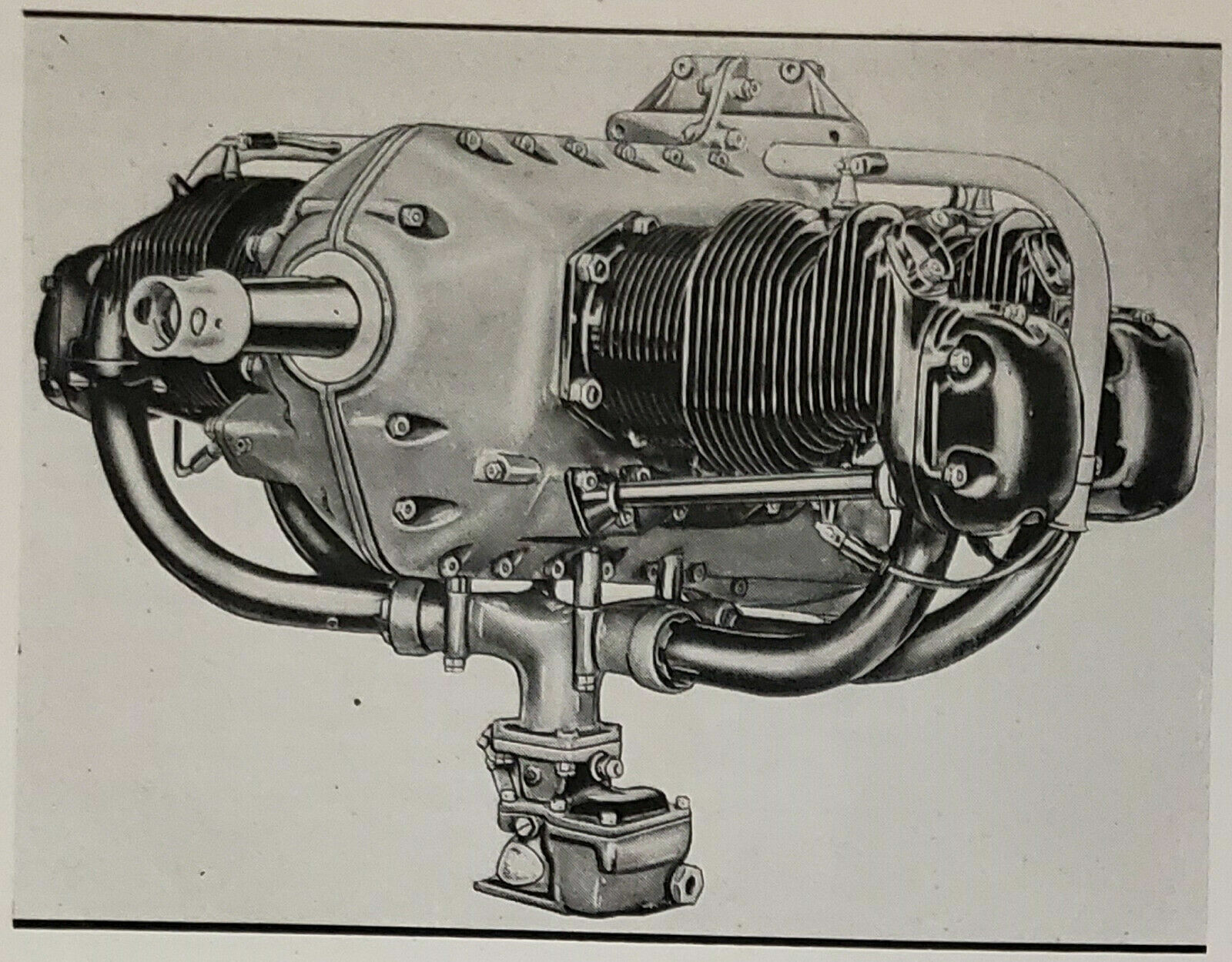 1938 CONTINENTAL A-50 Engine Article from Aviation Magazine 2A040 | eBay