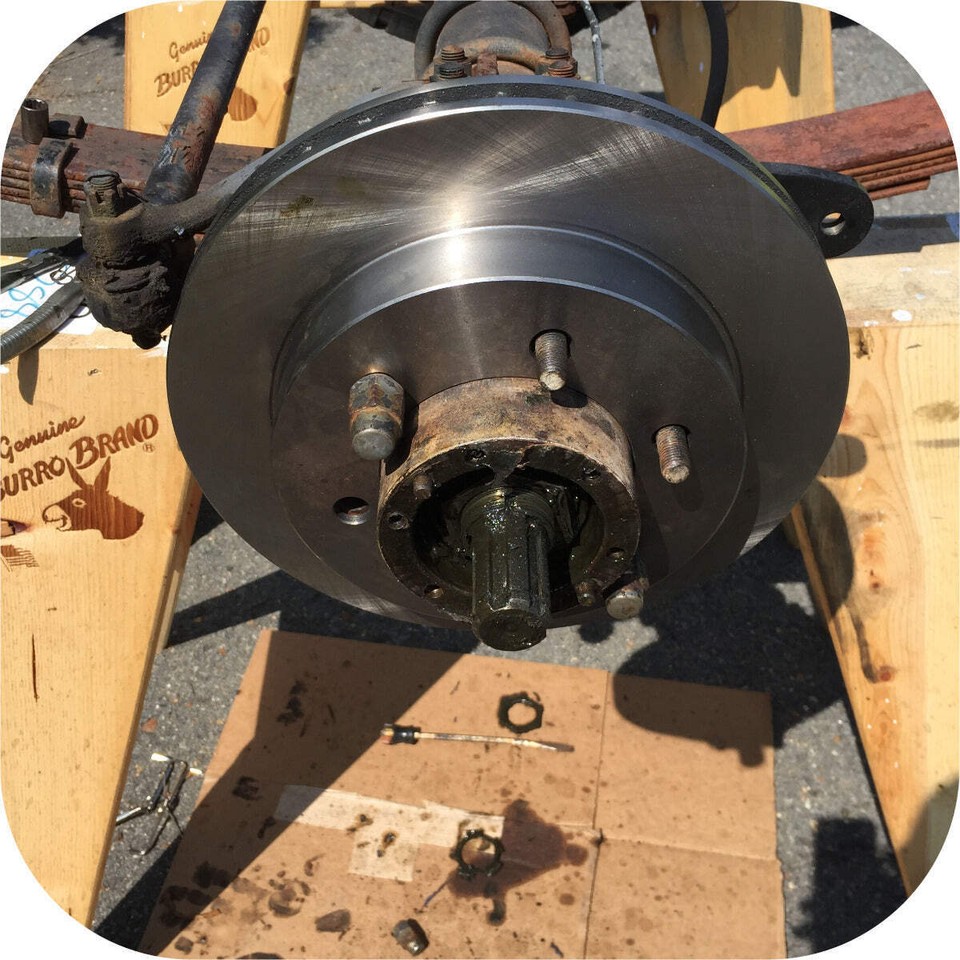 Front Disc Brake Conversion Kit for Toyota Land Cruiser FJ40 FJ45 FJ55 ...