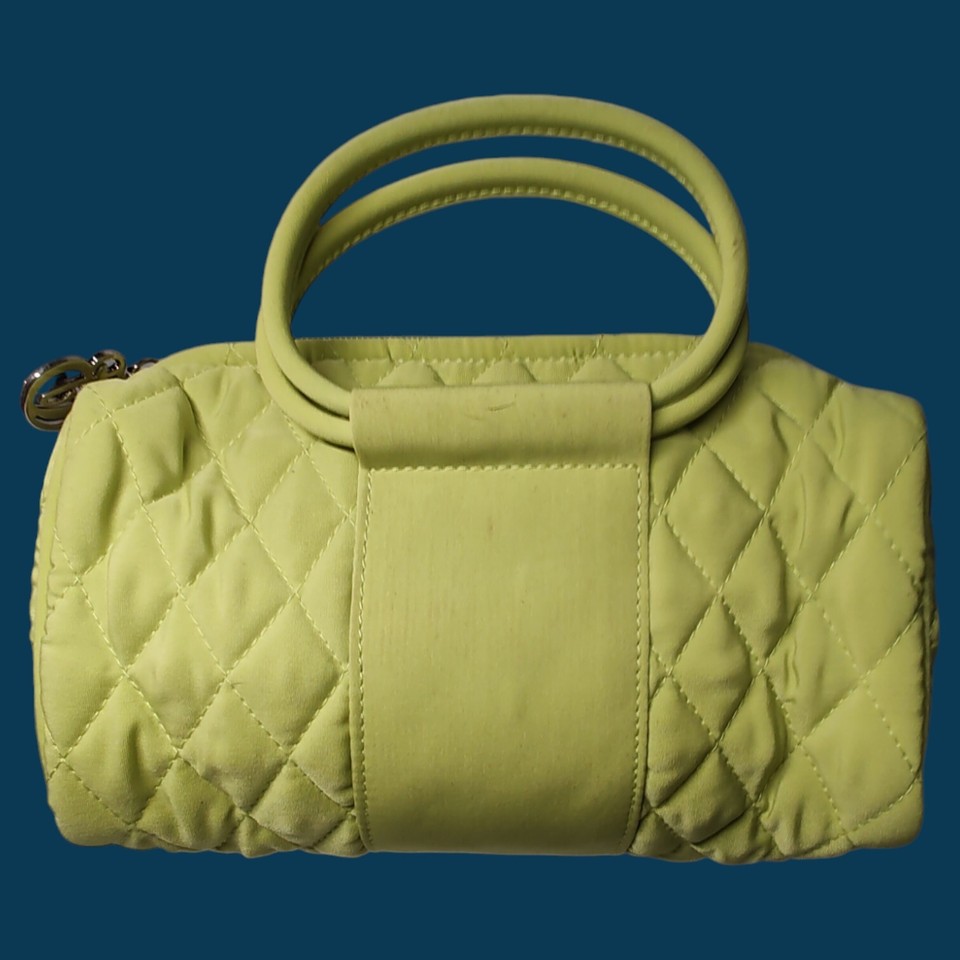 Vera Bradley Bangle Bag ~ Key Lime Green MicroFiber Handbag | eBay