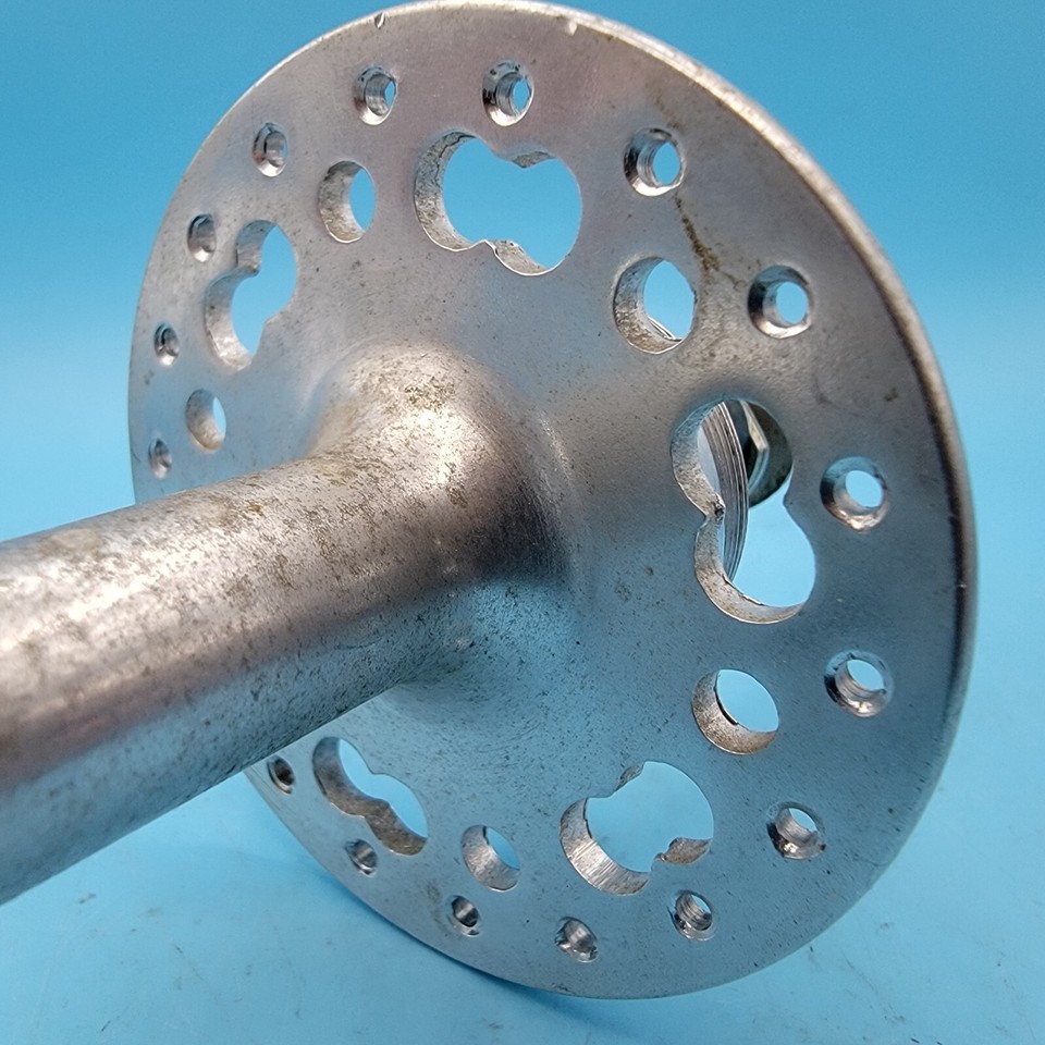 Vintage Rear Bike Hub 126mm Nutted English Freewheel Thread 180mm Axle ...