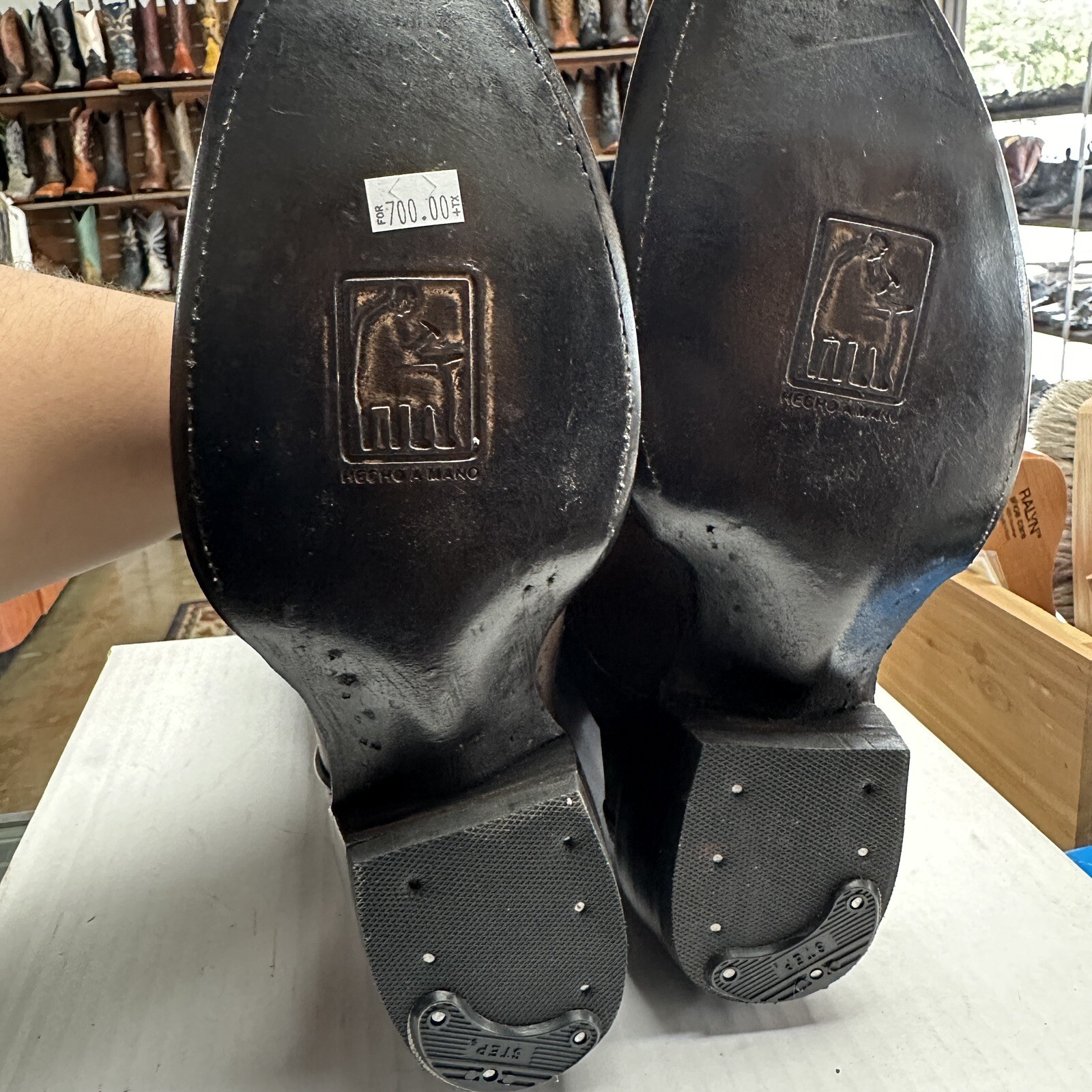 ASC Triad Nile Crocodile Chocolate Belly Handcrafted Boots Cutter Toe ...