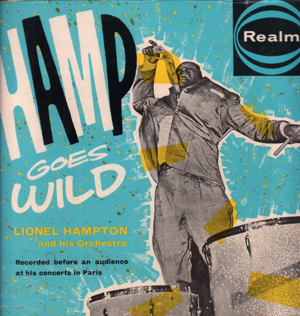 Lionel Hampton Hamp Goes Wild LP vinyl UK Realm 1957 mono pressing ...