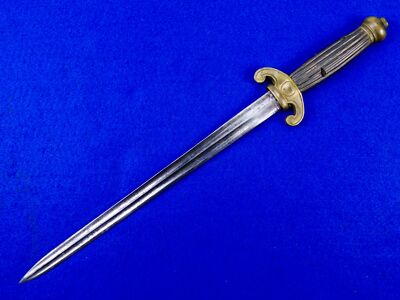 Antique 19 Century French France Napoleonic Navy Naval Officer's Dagger ...