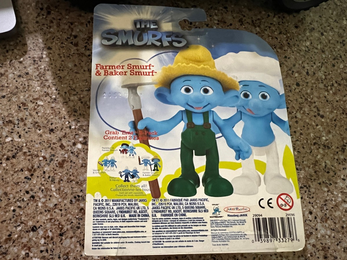 Farmer Smurf Movie 20800 The Lost Village Smurfs Smurf Movie Figures