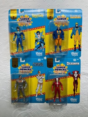 McFarlane DC Super Powers - NEW - Nightwing/Cyborg/Deadman/Animal Man ...