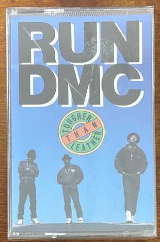 Run DMC Tougher Than Leather Cassette New Sealed 015151126547 Old Skool ...