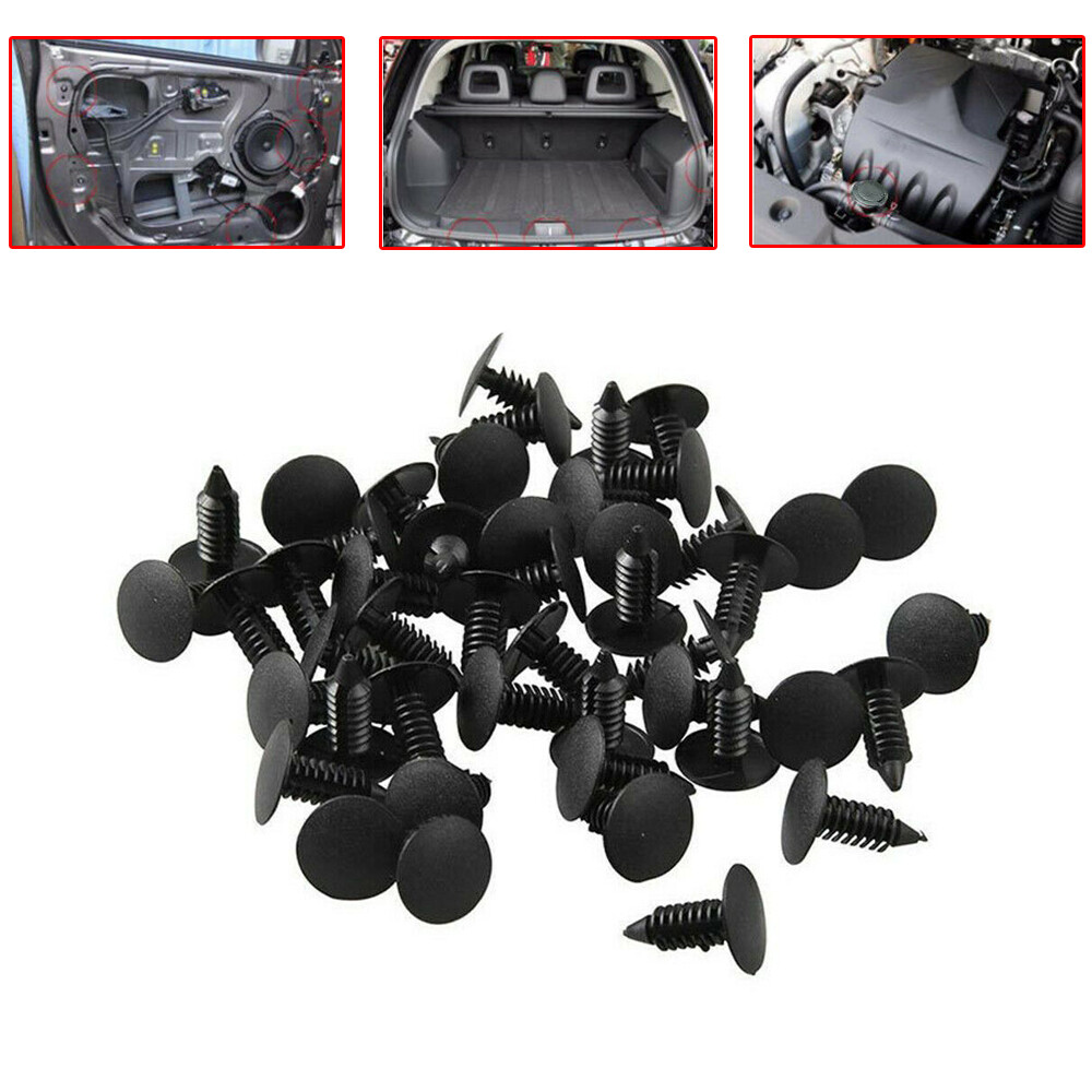 190x Mixed Car Body Trim Clips Fastener Rivet Retainer Bumper Panel ...
