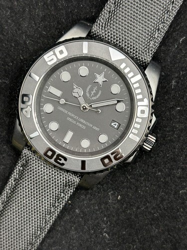 Chinese Special Forces PLA Military Tactical Watch, Seiko NH35 ...