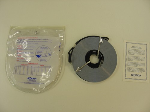 Sokkia Eslon 100' 10ths Nylon Coated Steel Tape Refill NEW 8652-64 ...