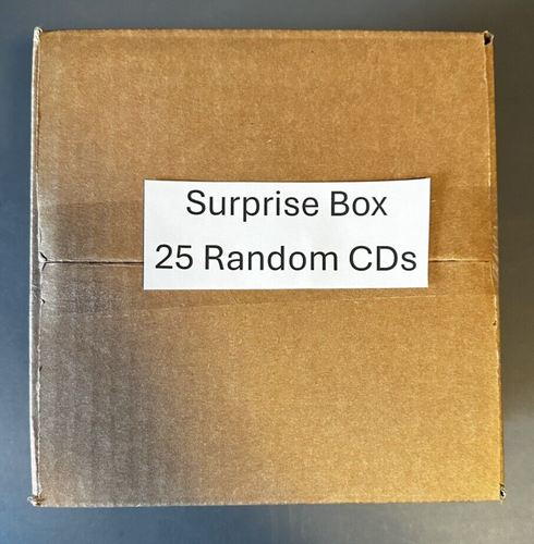 25 Used Random CD Mystery Box | eBay