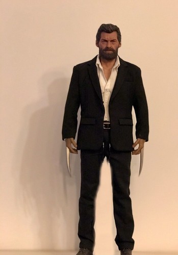 New Eleven 1/6 Hugh Jackman Wolverine Old Logan Cigar Head Sculpt 12 ...