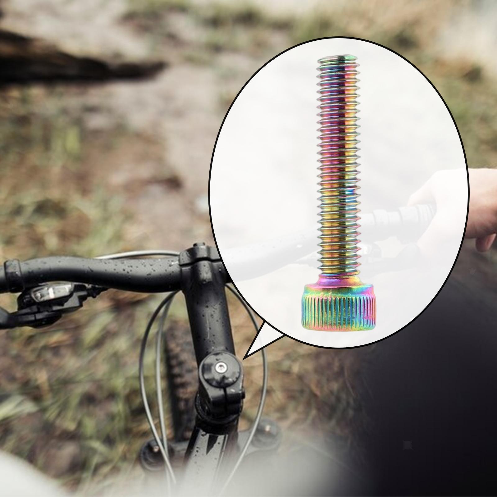 3X Bike Headset Bolt Screw M6 Road Aluminum Alloy Cycling Folding Bike ...