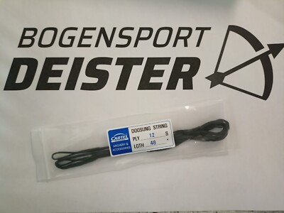 Cartel Bogensehne 48-64" 12 Strg. Endlossehne Dacron B50 Sehne Nock Gr ...